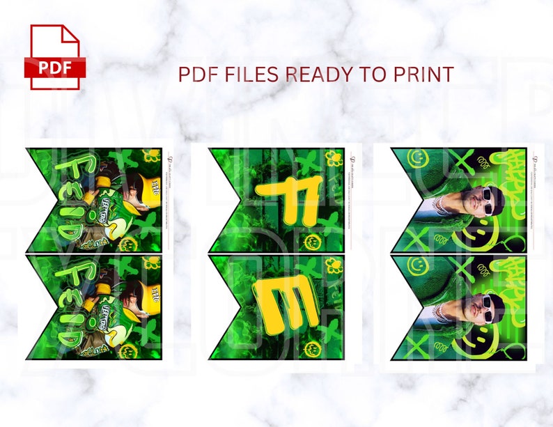 FERXXO Birthday Banners | Feid | FERXXO Feliz Cumpleaños | Feid ...