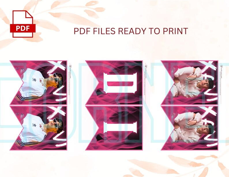 Xavi Birthday Banner | Xavi La Diabla | Xavi | Xavi Birthday | Xavi ...