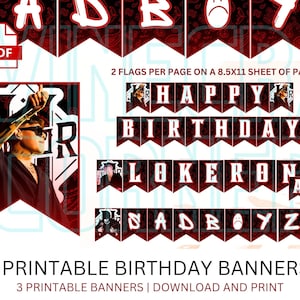 Junior H Birthday Banner | Junior H | Junior H Party | Junior H ...