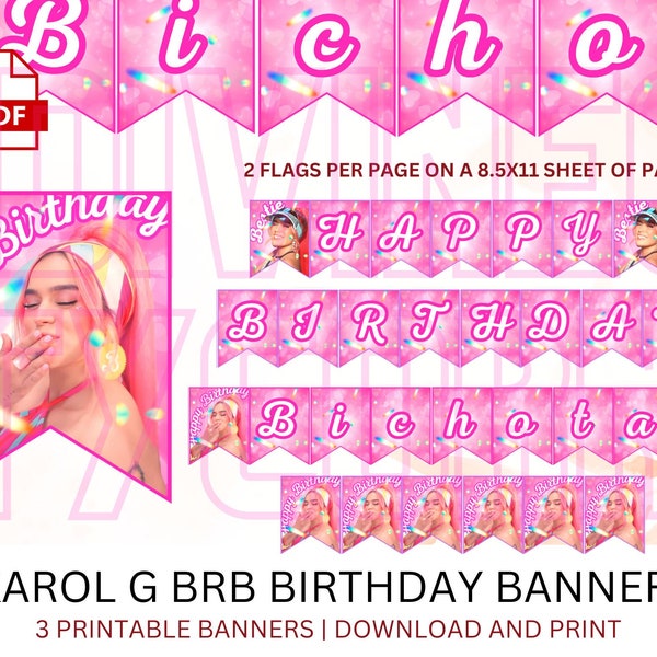 Karol G Theme Party - Etsy
