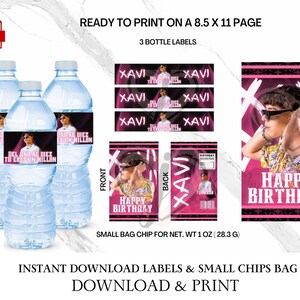 Xavi Birthday Banner | Xavi Birthday Pack | Xavi | Xavi Birthday Banner ...