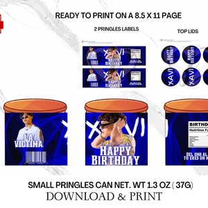 Xavi Birthday Banner | Xavi Birthday Pack | Xavi | La Diabla | Xavi SVG ...