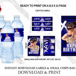 Xavi Birthday Banner | Xavi Birthday Pack | Xavi | La Diabla | Xavi SVG ...