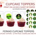 FERXXO Cupcake Toppers Feid FERXXO FERXXO Feliz Cumpleaños Ferxxo ...
