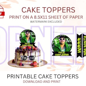 FERXXO Birthday Cake Toppers | Ferxxo Calipsis |FEID | FERXXO Feliz ...