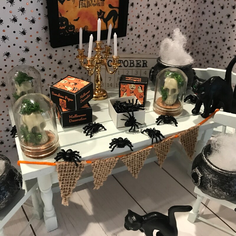 Halloween Miniatures - Etsy