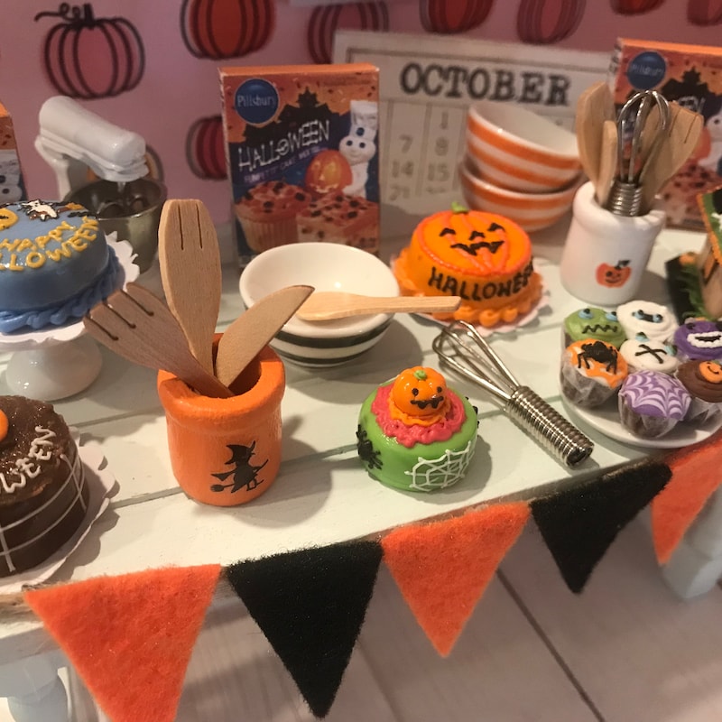 Miniature Baking Set - Etsy UK