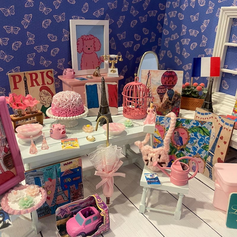 Flower Lady Miniature - Etsy