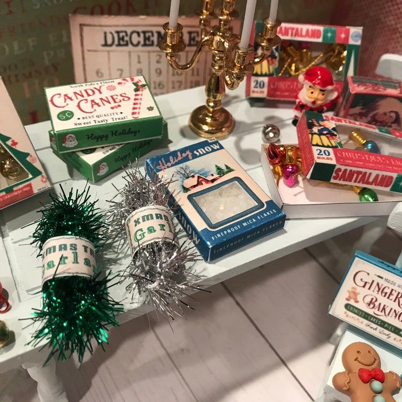 Miniature Snow Globe 1:12 - Etsy