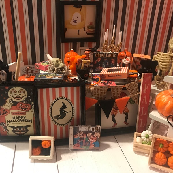 Halloween Miniatures - Etsy