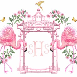 Personalized Family Crest // Grand Millennial // Floral // Nursery ...