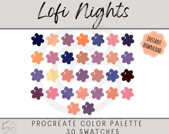 Lofi Color Palette - Etsy Australia