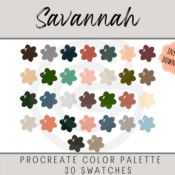 Southern Color Palette - Etsy