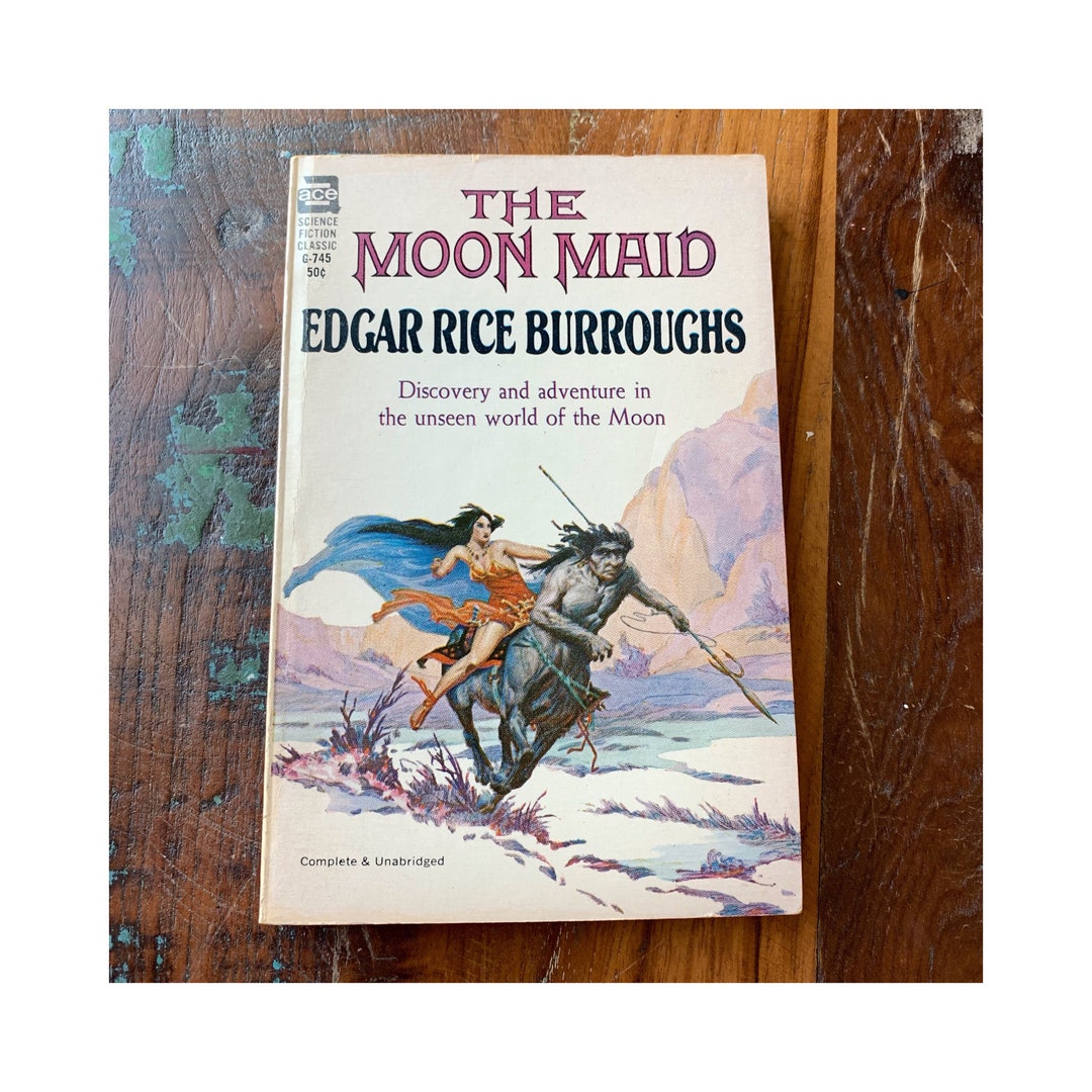 The Moon Maid 1962 Edgar Rice Burroughs / Small Paperback - Etsy