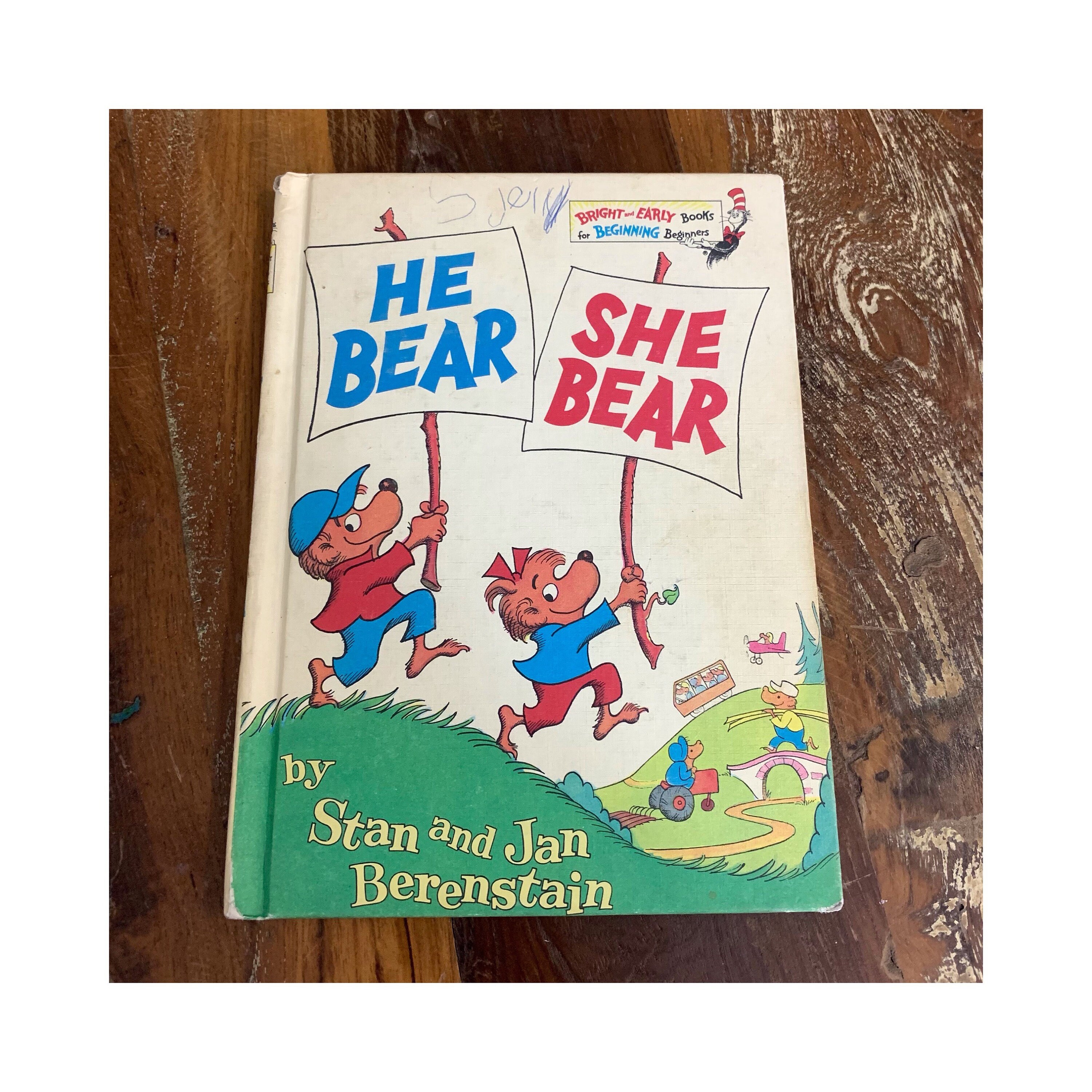 He Bear She Bear by Stan & Jan Berenstain 1974 / Hardcover / Childrens ...