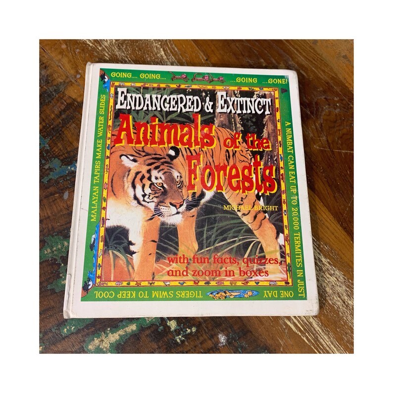 Endangered & Extinct Animals of the Forest Michael Bright 2001 ...