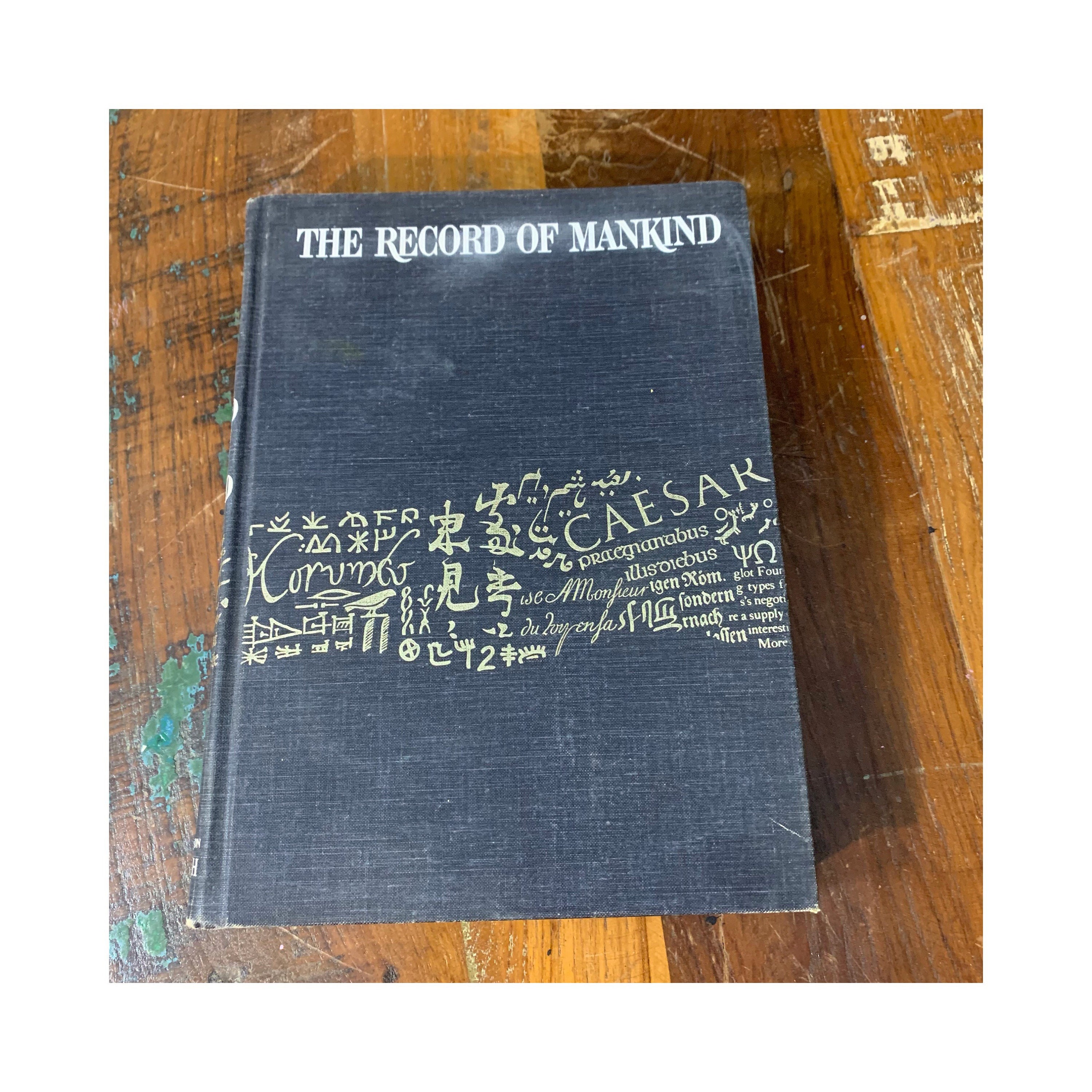 The Record of Mankind 3rd Edition 1965 / Hardcover - Etsy