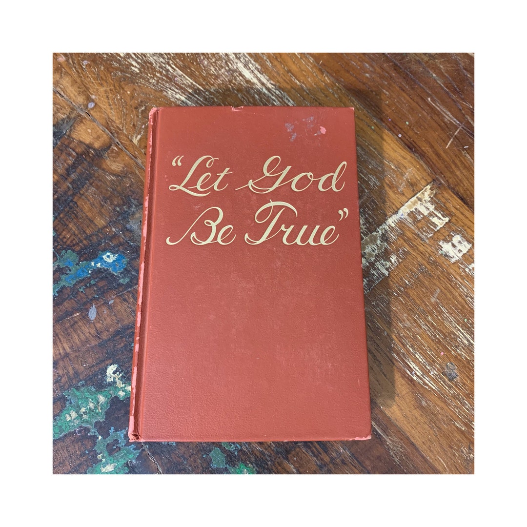 Let God Be True by Jehovahs Witness Watchtower 1953 / Hardcover - Etsy