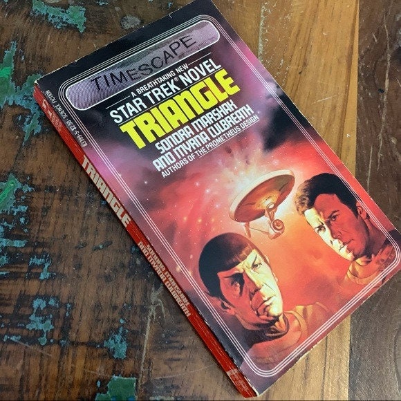 Star Trek Triangle by Sondra Marshak 1983 / Small Paperback - Etsy