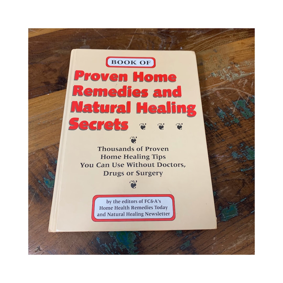 Proven Home Remedies and Natural Healing Secrets 1993 / Hardcover - Etsy