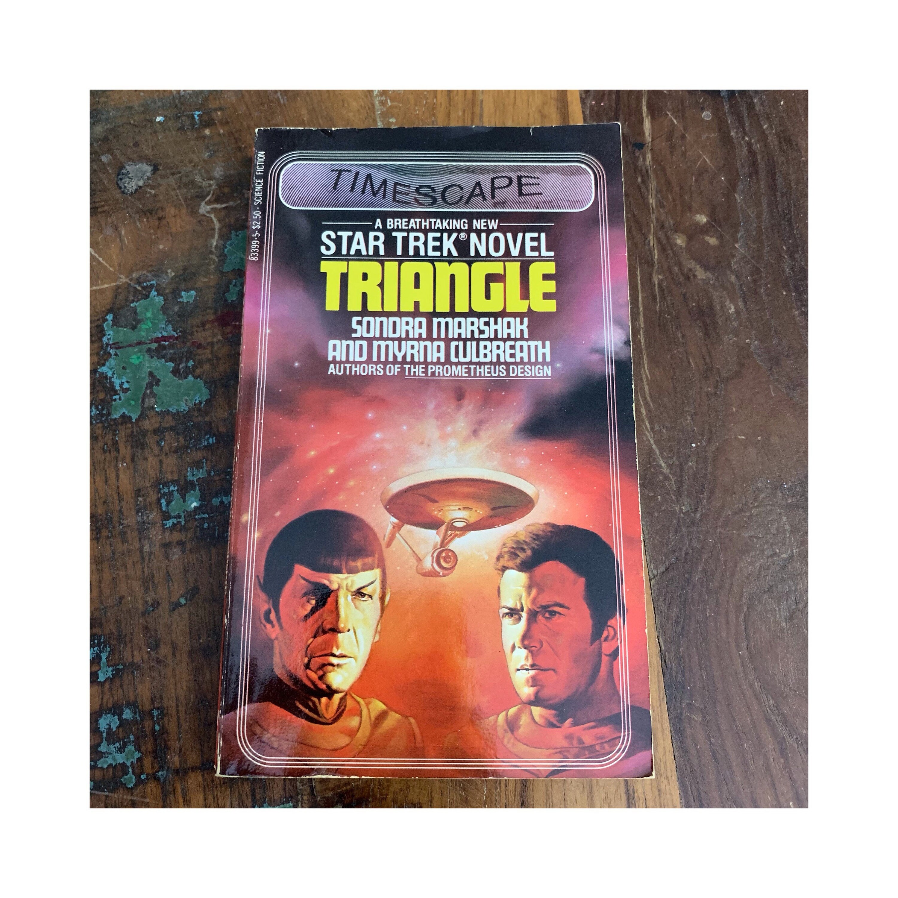 Star Trek Triangle by Sondra Marshak 1983 / Small Paperback - Etsy