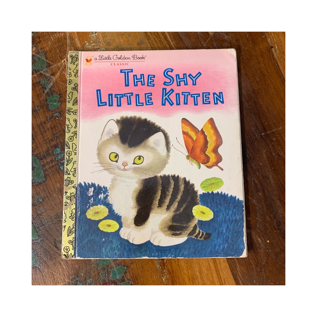 The Shy Little Kitten a Little Golden Book Classic 1974 Hardcover - Etsy