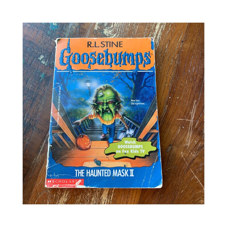 Goosebumps 36 the Haunted Mask II 1995 1st Scholastic Printing - Etsy