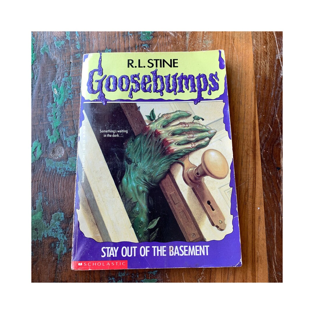 Goosebumps Stay Out of the Basement - R. L. Stine Scholastic 1992 - Etsy