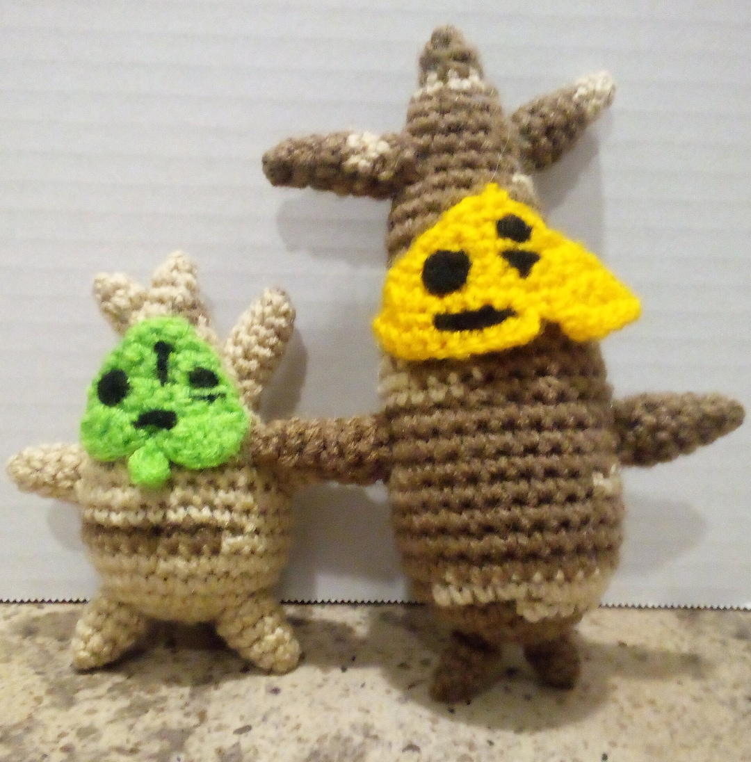 Zelda Korok Crochet Amigurumi Plushie - Etsy