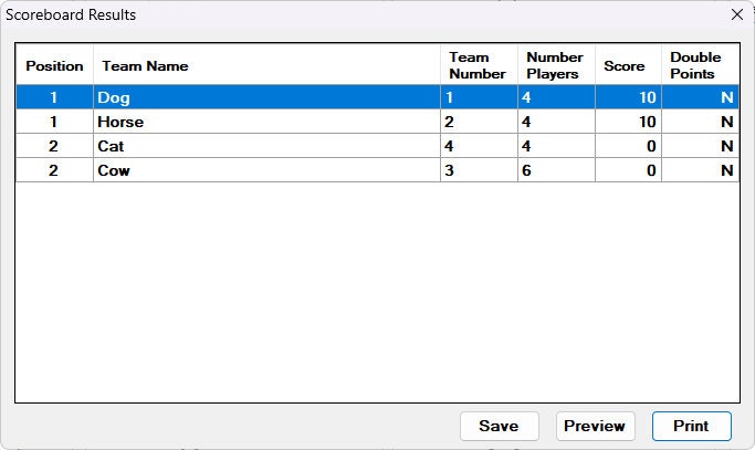 Scoreboard Game Scoring Software for Windows - Etsy