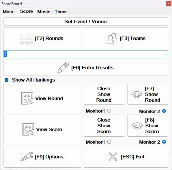 Scoreboard Game Scoring Software for Windows - Etsy