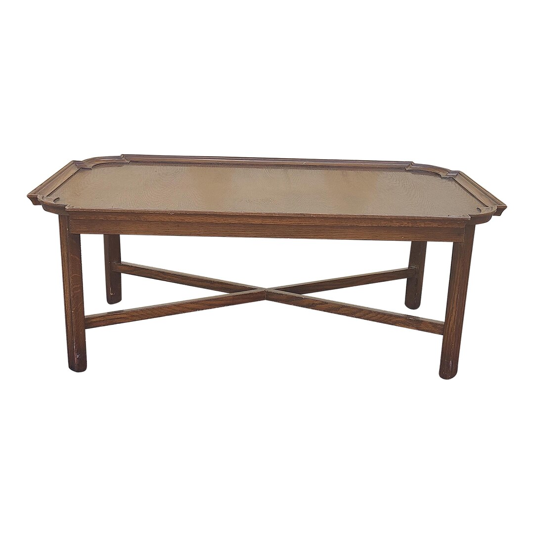 Mid 20th Century Vintage Coffee Table Regency Style by Roundtree ...