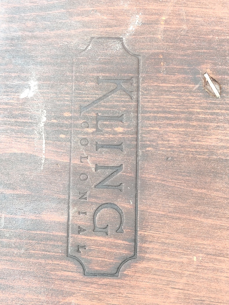 Kling Colonial by Ethan Allen Antique Pine Spindle Back Dining - Etsy