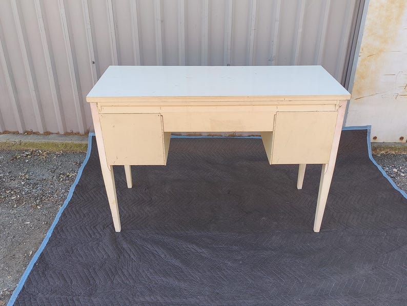 Vintage Cream Colored Swedish Style Writing Desk - Etsy