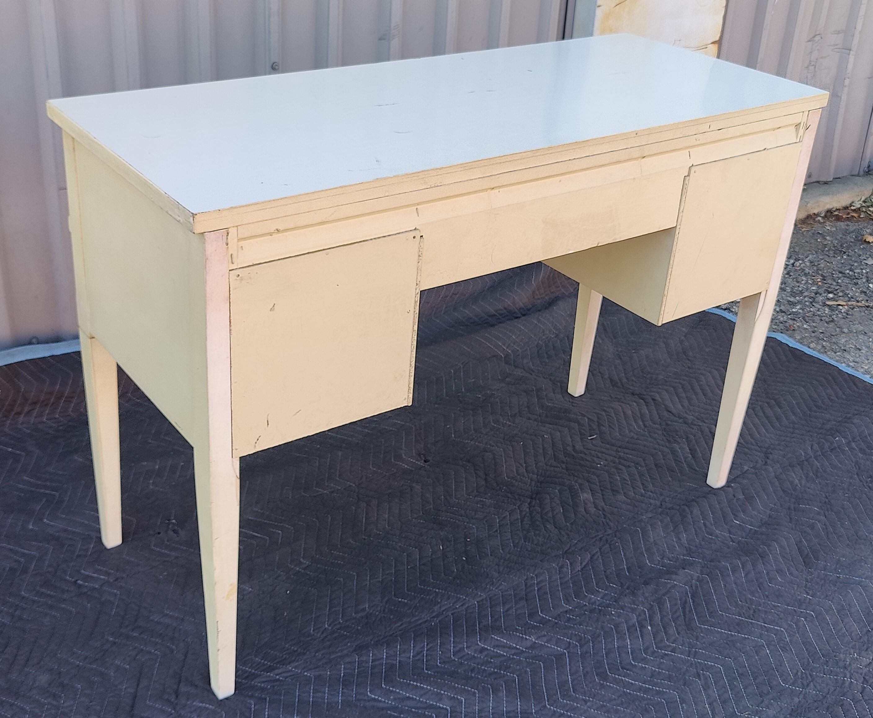 Vintage Cream Colored Swedish Style Writing Desk - Etsy