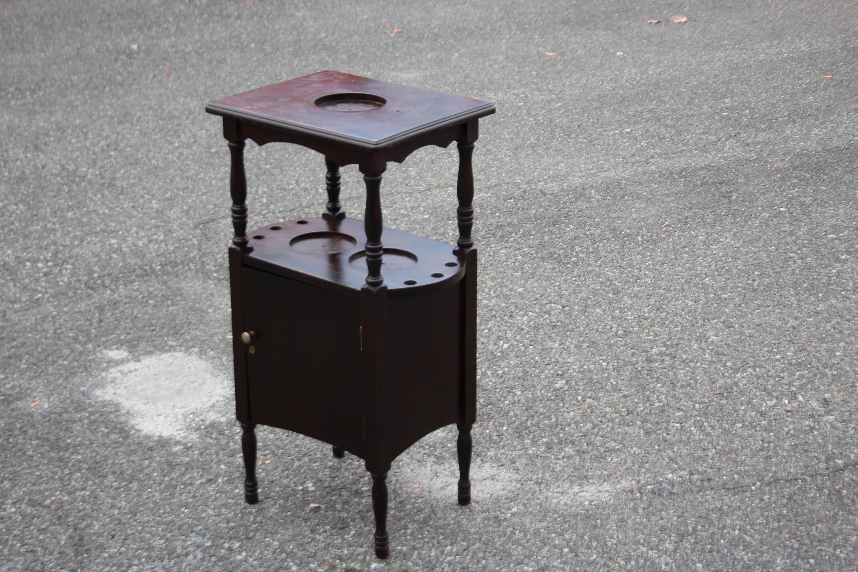 Early 20th Century Antique Flame Mahogany Smoking Table Stand - Etsy