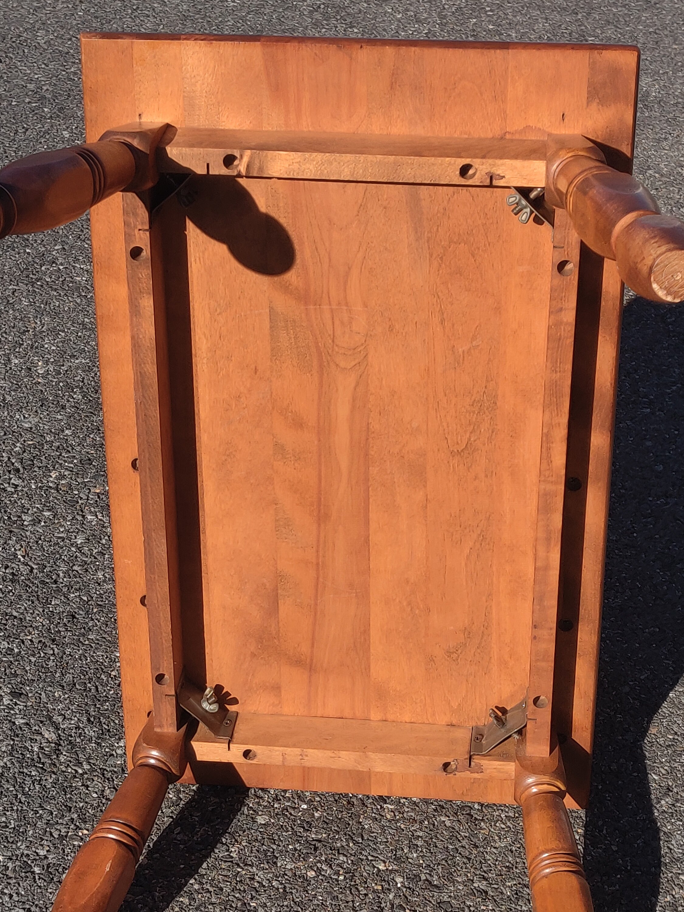 Mid 20th Century Pair Vintage Maple Colonial Style Step End Tables - Etsy