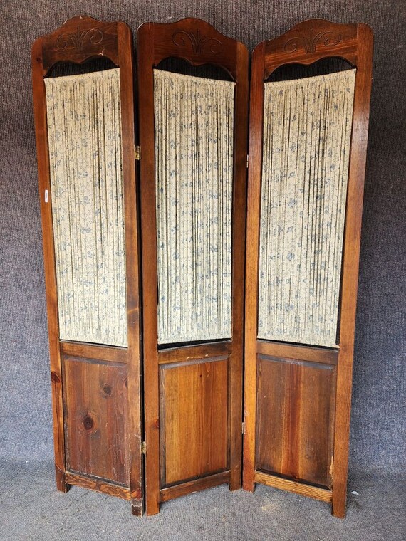 Arts And Crafts Room Divider Arts & Crafts Tooled Leather And Hand