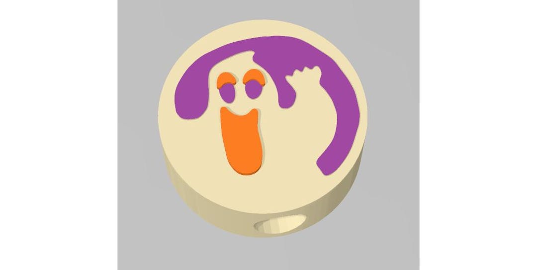 Halloween Sugar Cookie Ghost Straw Topper 3D Print STL File for Popular ...