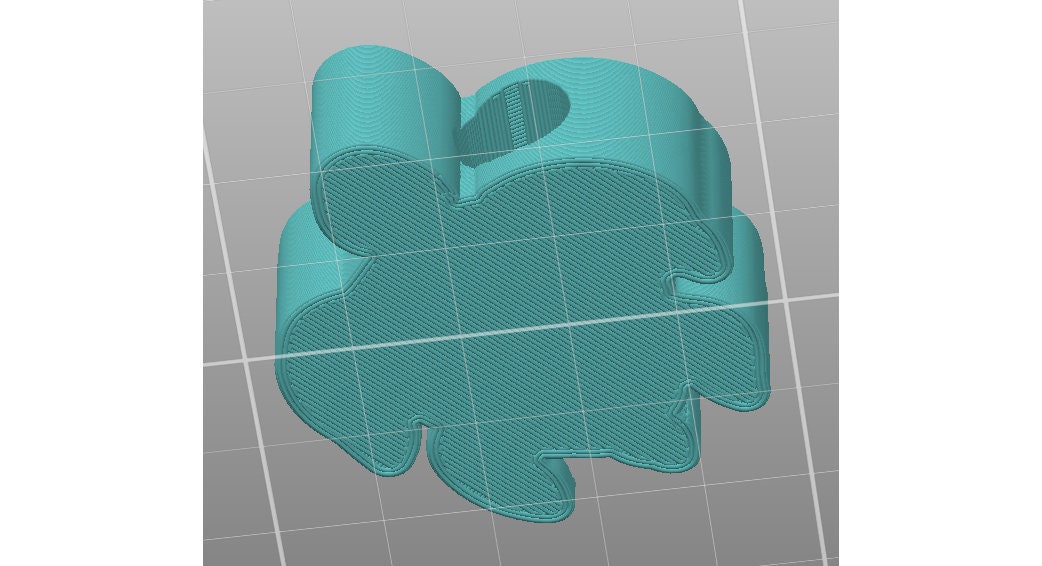 Deep Sea Turtle Straw Topper STL 3D Print File 11mm Straw Width / Fits ...