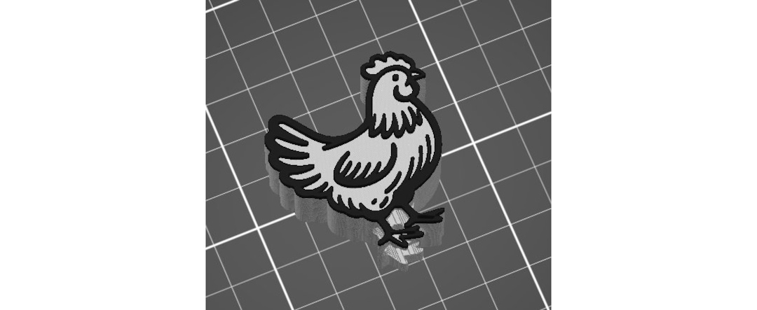 Farm Animal Chicken Straw Topper STL 3D Print Files Fits 40 Oz Tumbler ...