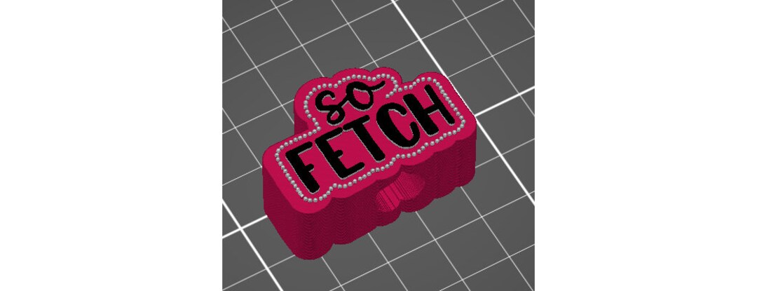 So Fetch Straw Topper STL 3D Print File - Etsy Australia