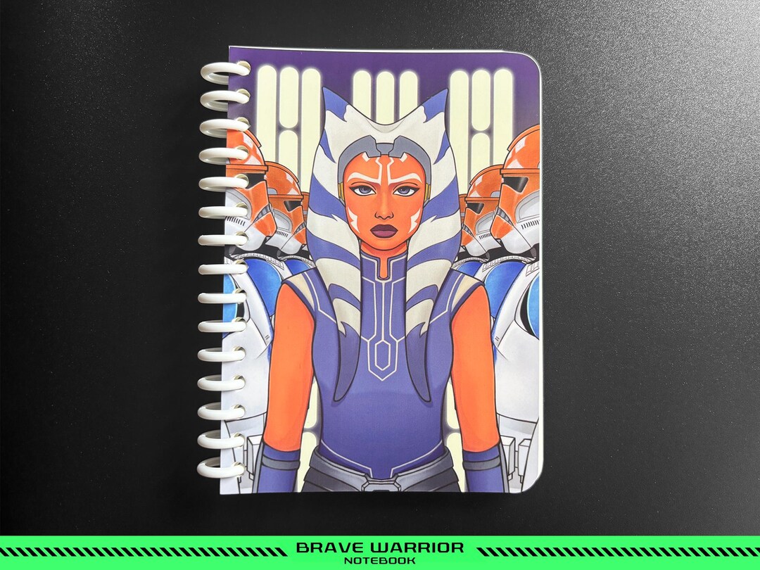 Brave Warrior A6 Notebook | Lined Paper Smart Binder With Dust Cover ...