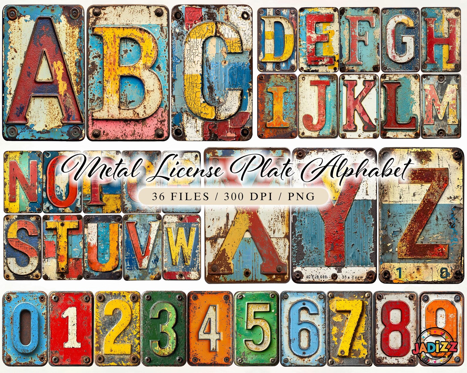 Metal License Plate Alphabet PNG, Metal Letters, License Plate Fonts ...