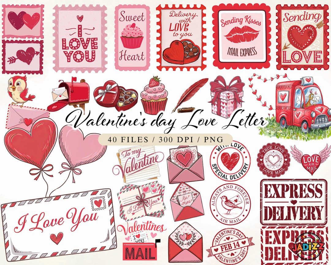 Valentine's Day Love Letter, Valentines Love Letter, Valentines Mail ...