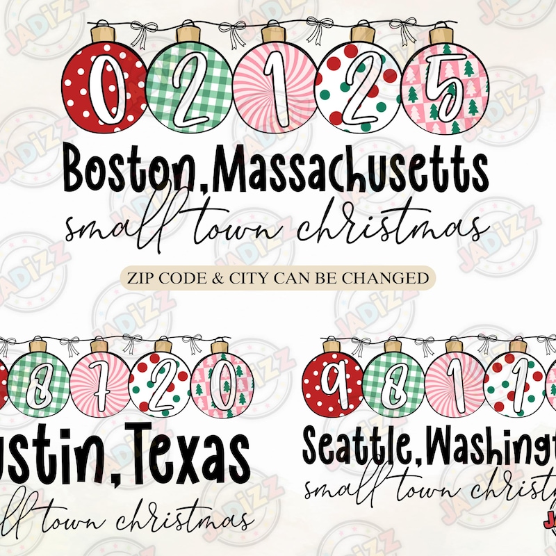 Small Town Holiday Clip Art - Etsy