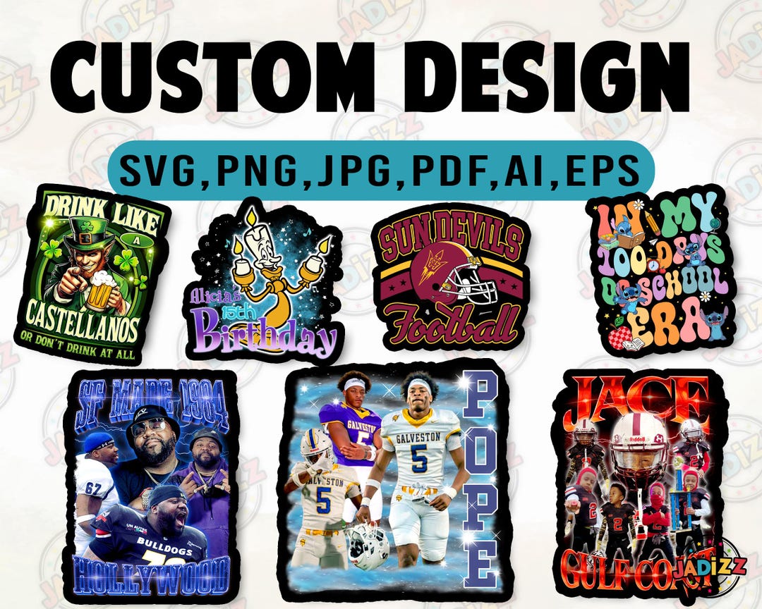 Custom SVG, Custom PNG, Personalized SVG, Custom Cricut File, Create ...