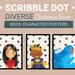 Diverse Book Character Posters Classroom Decor Storybook - Etsy