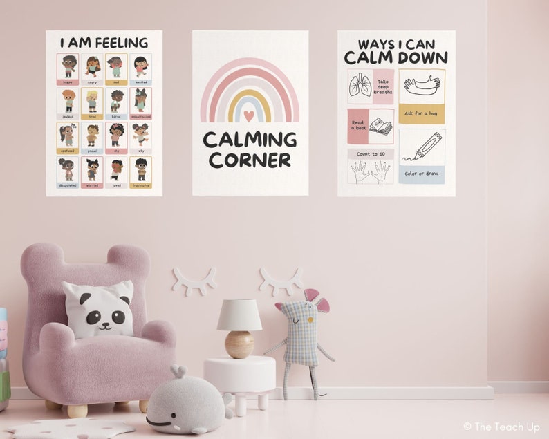 Calming Corner, Calming Strategies, Educational Posters, Emotions ...