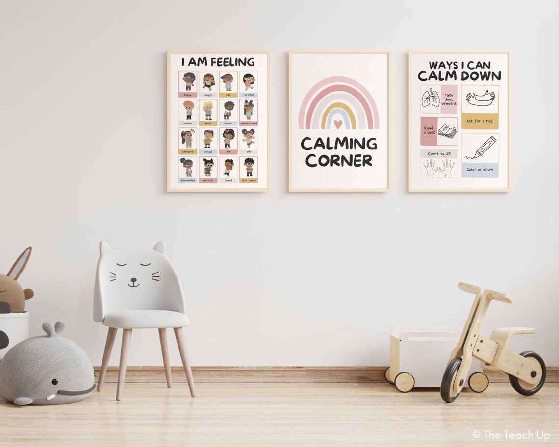Calming Corner, Calming Strategies, Educational Posters, Emotions ...